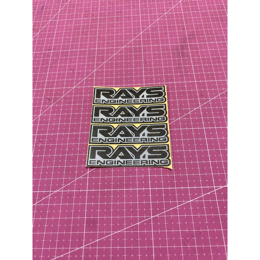 Rays AND VOLK PRINT STICKERS | Shopee Philippines