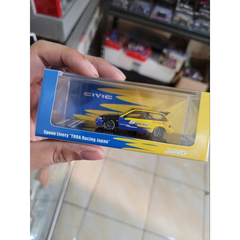 Inno64 honda civic spoon livery 'toda racing japan' | Shopee Philippines