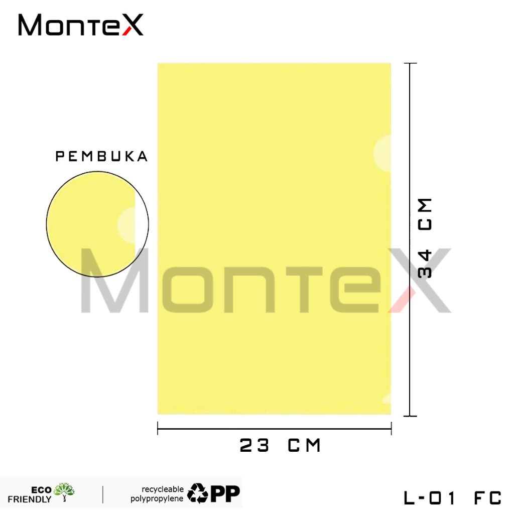 Montex MAP L FOLDER F4 FOLIO UNIT PRICE/ L-01 FC | Shopee Philippines