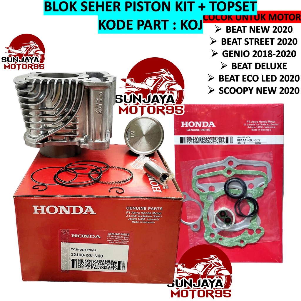 Complete Piston Block KOJ Genio BEAT LED 2021 Dhikr 2020 BEAT DELUXE ...