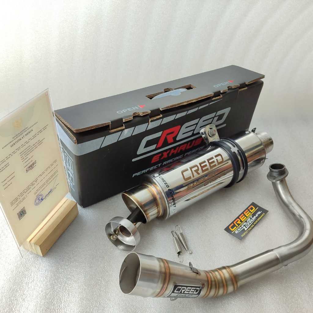 Exhaust Racing Creed Exhaust Original Sound Cool For Beat Fi Lama/New N ...