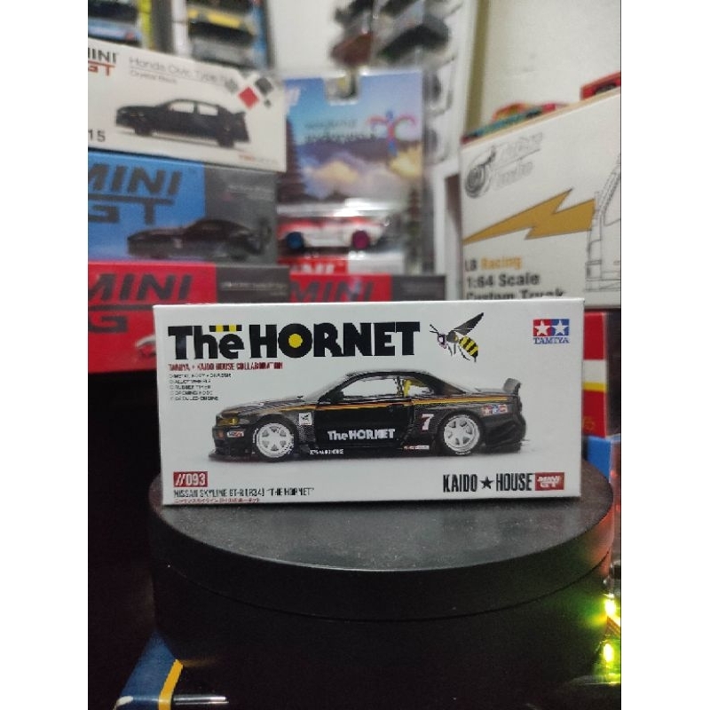Mini GT x Kaido House KHMG093 Nissan Skyline GTR R34 Tamiya The Hornet ...