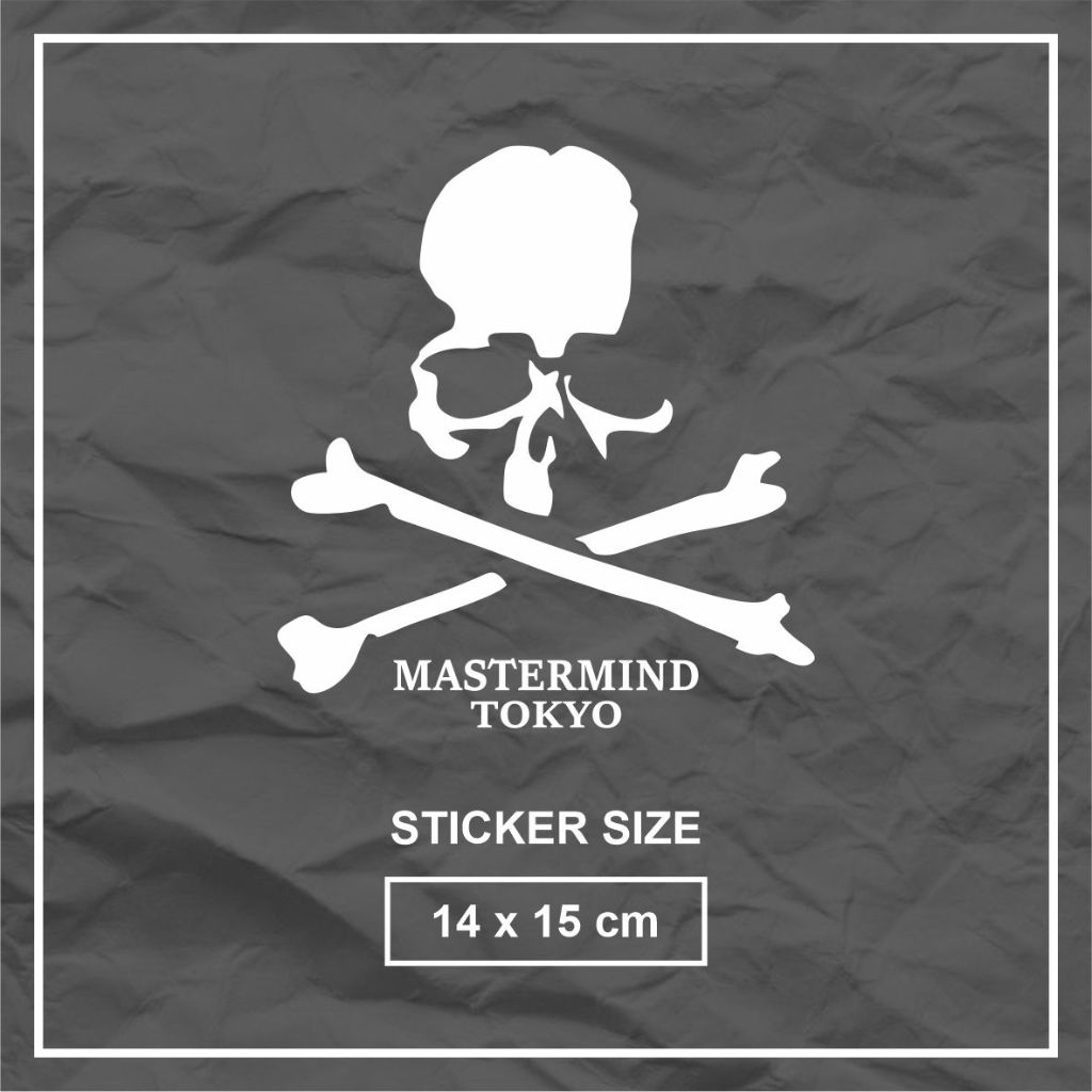 Cutting Sticker with the Mastermind Tokyo logo | Shopee Philippines