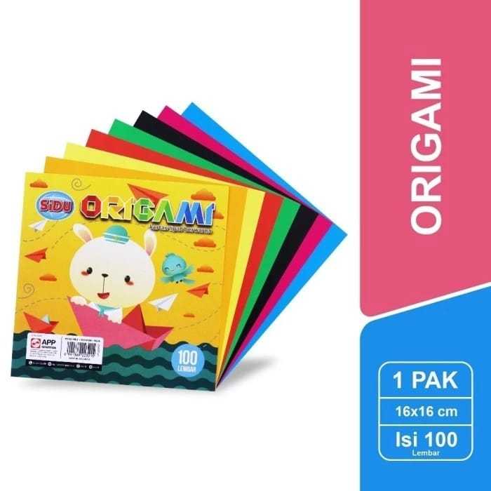 SIDU ORIGAMI FOLDING PAPER/SIDU ORIGAMI PAPER | Shopee Philippines