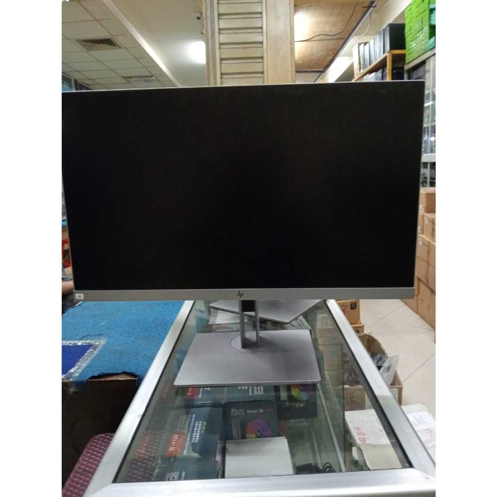 Monitor hp series e243 24 inch already frameless second hand smooth | Shopee Philippines