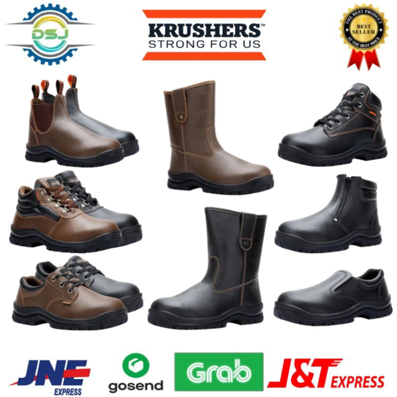 Original Krushers Safety Shoes / Krushers Safety Shoes (UJUNG BESI ...