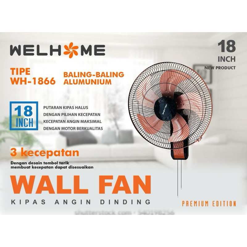 18" Wall Fan/Wall Fan (Unit) | Shopee Philippines