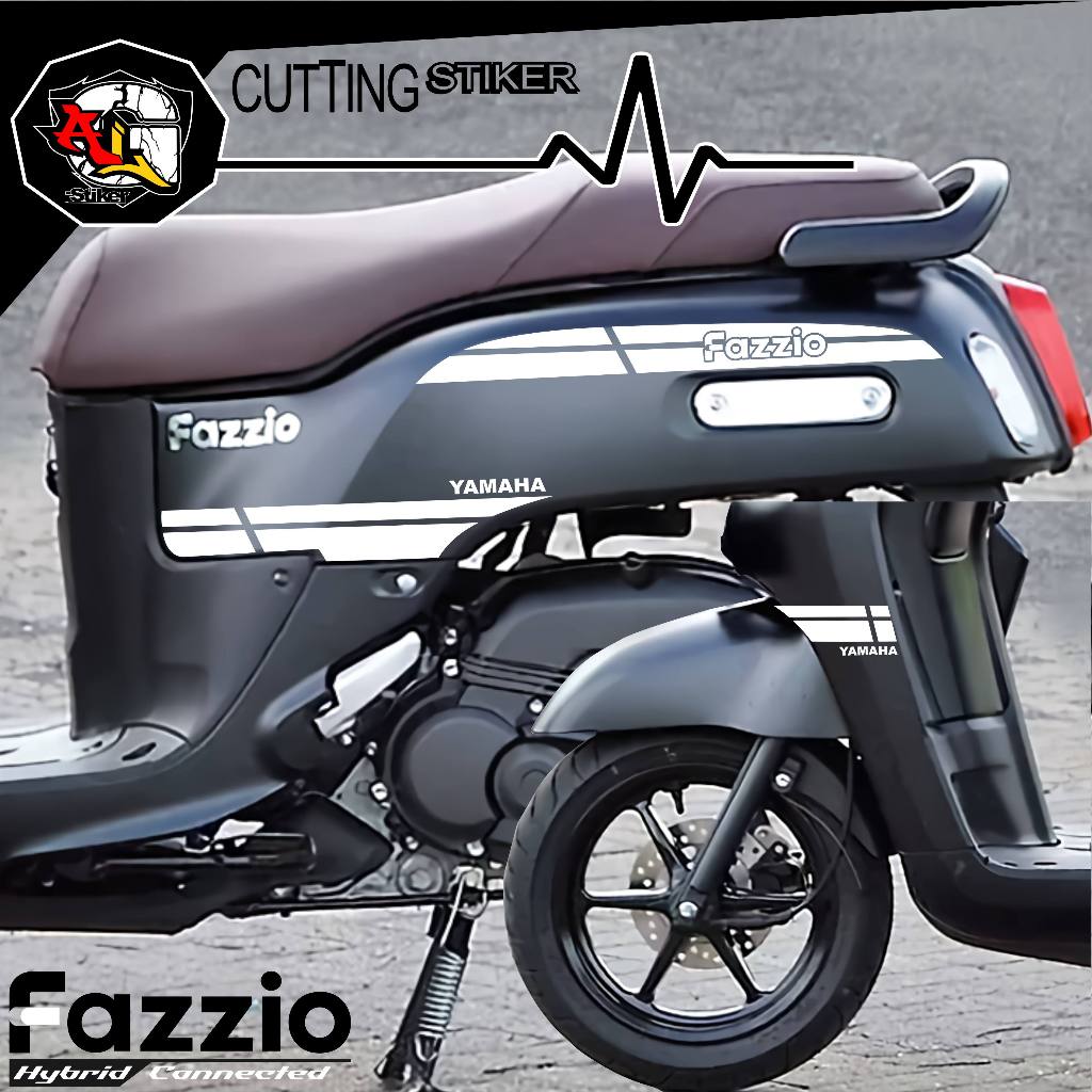 FAZZIO CUTTING STICKER/SCF.438C/FZIO SCOOTER/FAZZIO LIST ASTREA GRAND ...