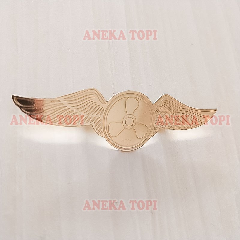 Shipping Wing Pins Propeller Logo Propeller Badge Wing Propeller ...