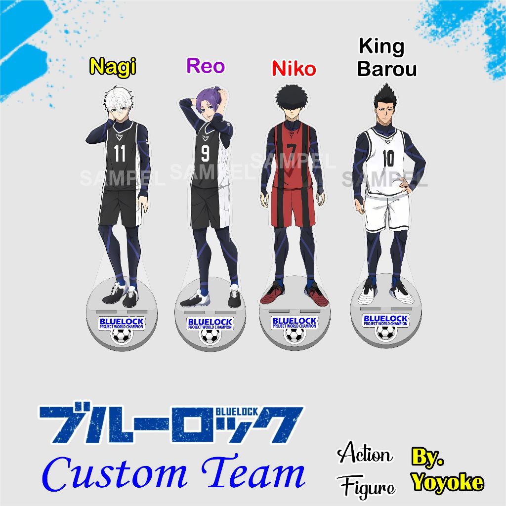 Custom Team Blue Lock Acrylic Standee | Shopee Philippines