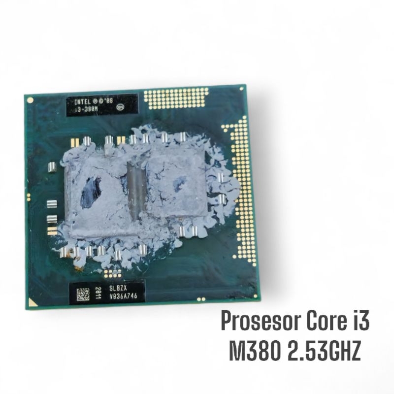 Intel Core i3 M380 processor speed 2.5Ghz original normal pull out ...