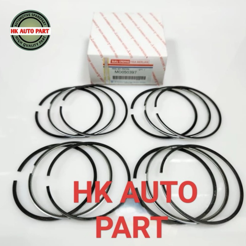 Piston RING PISTON SET OVERSIZE STANDART MITSUBISHI L300 DIESEL L 300 ...