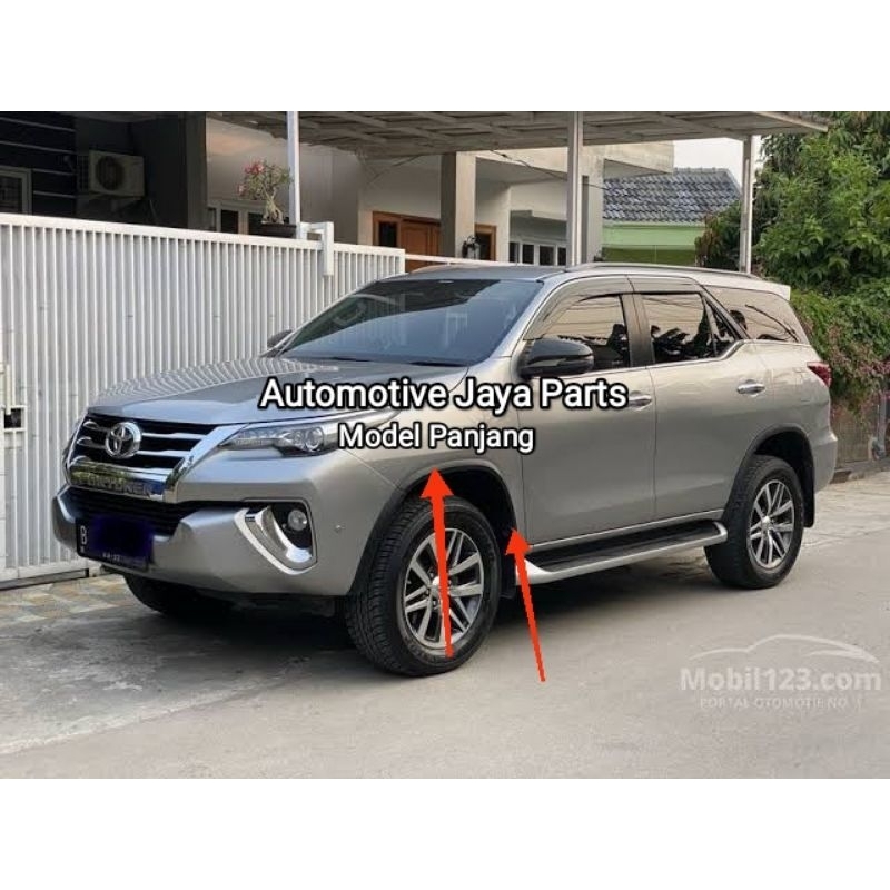 Over Fender Spoiler Front Fender Fortuner VRZ Original | Shopee Philippines