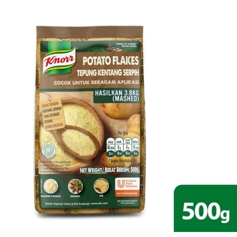 Knorr Potato Flakes 500 gr Knorr Mashed Potato Potato Flour 500gr ...