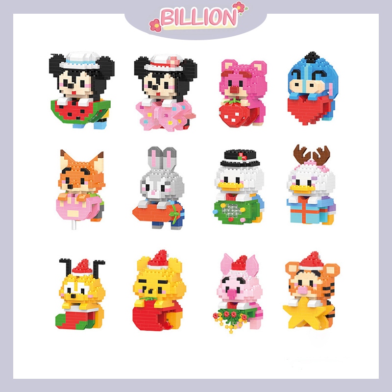 Billion DIY Block Cartoon Disney Toy Mini Brick Character Toy Blocks ...