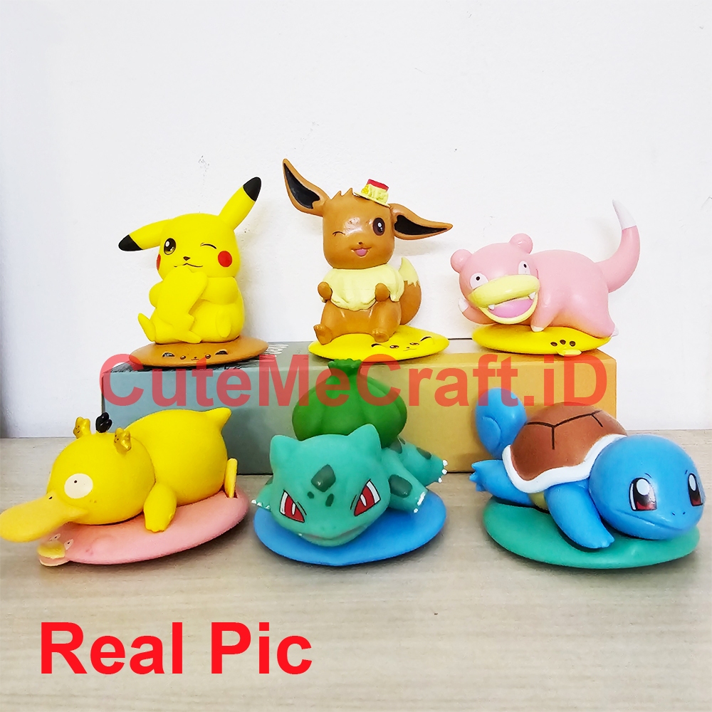 Pokemon Pikachu and Friends Chibi Anime Figure Collection With Magnetic ...
