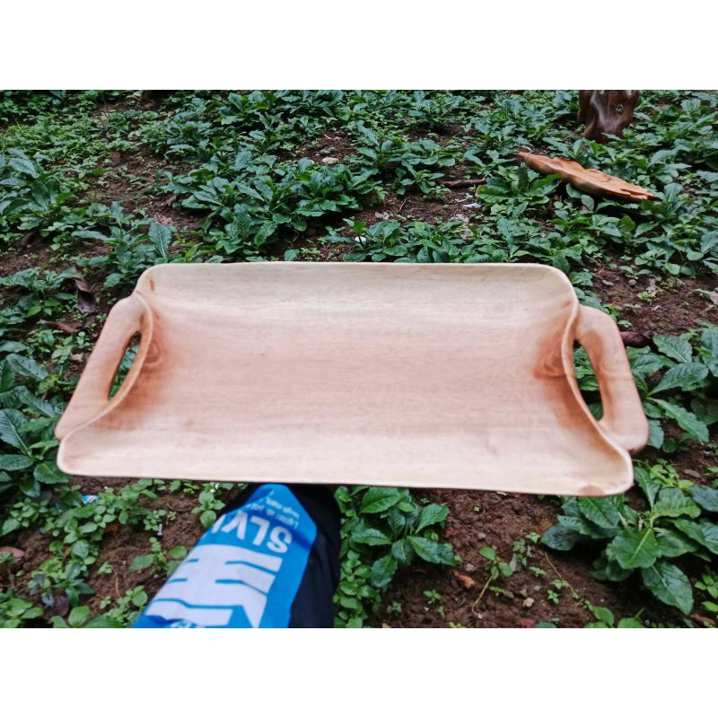 Food Serving Tray/Wooden Tray | Shopee Philippines