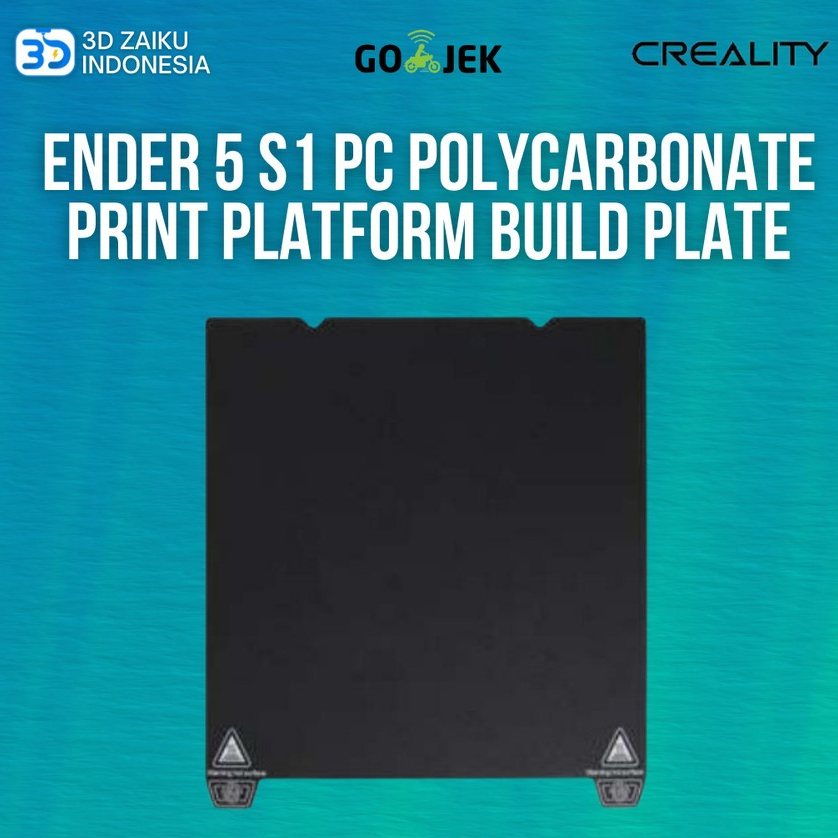 Original Creality Ender 5 S1 PC Polycarbonate Print Platform Build ...