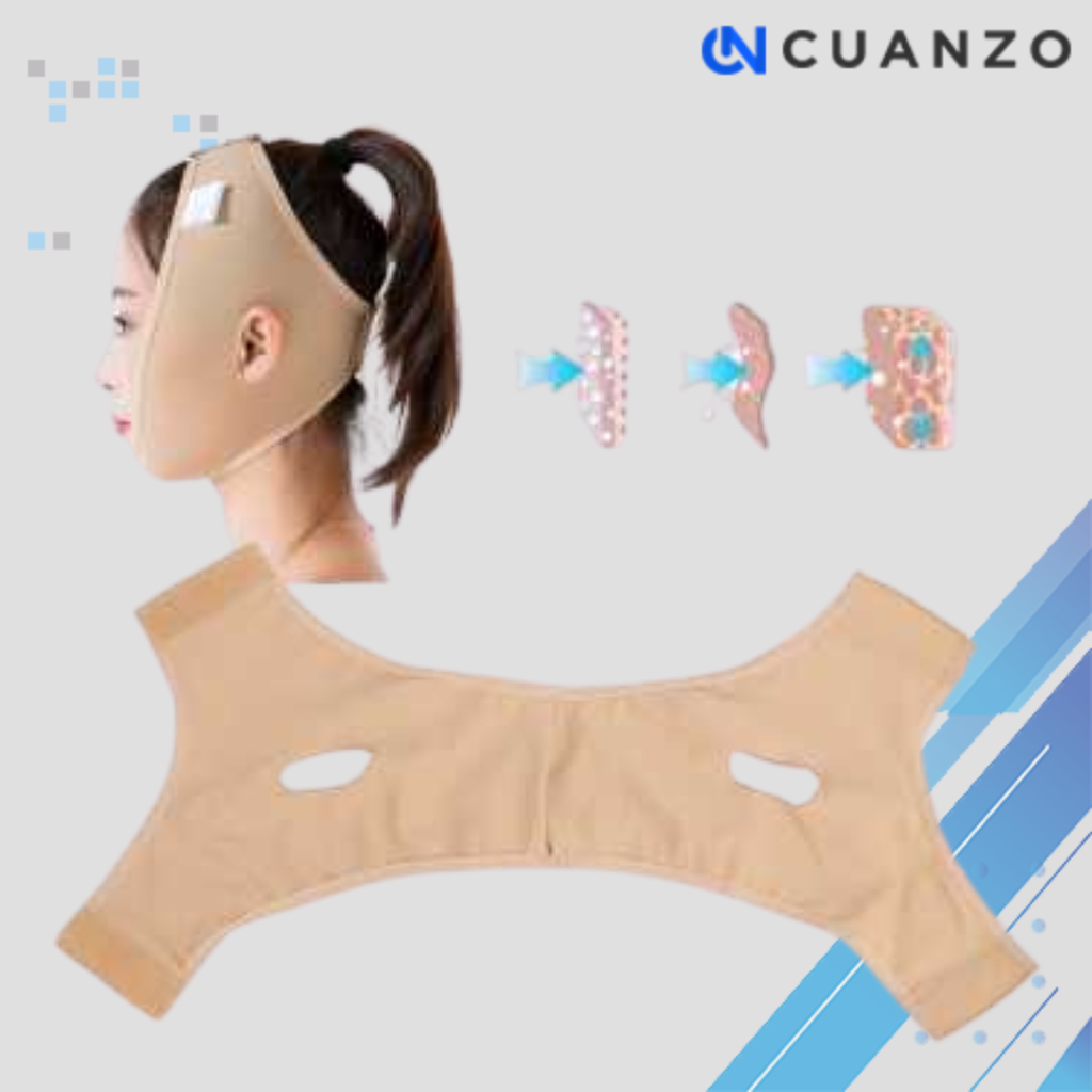 Anti Wrinkle Face Lifting Mask Facial Lifting Belt / Chubby Cheek ...