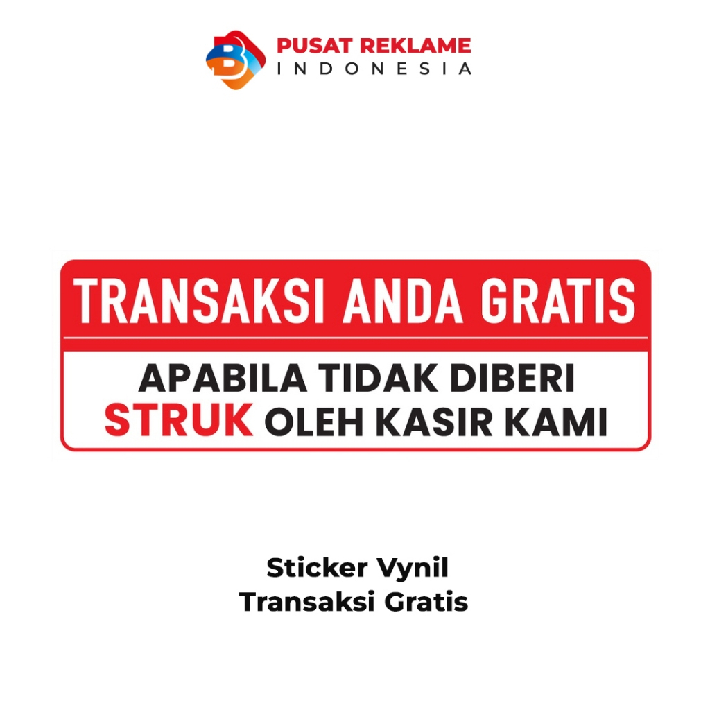 Transaction Sticker/Without Free Receipt | Shopee Philippines