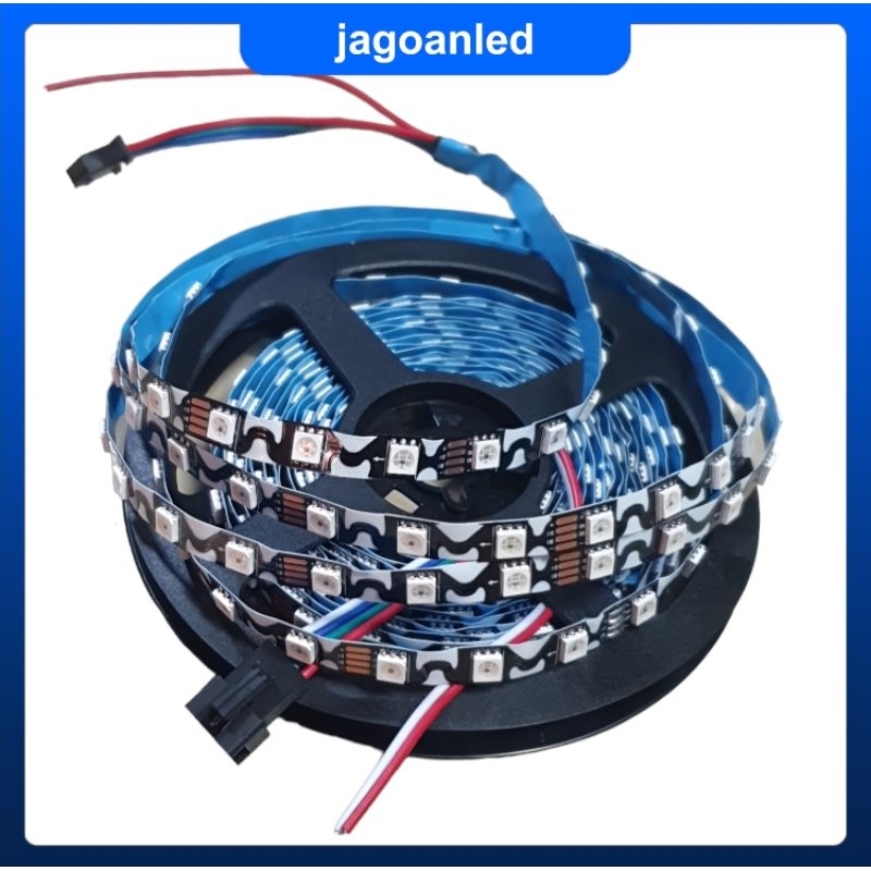 Led WS2815 S Shape Zigzag 60 LED /m 12 Volt RGBIC Addressable 12V PCB ...