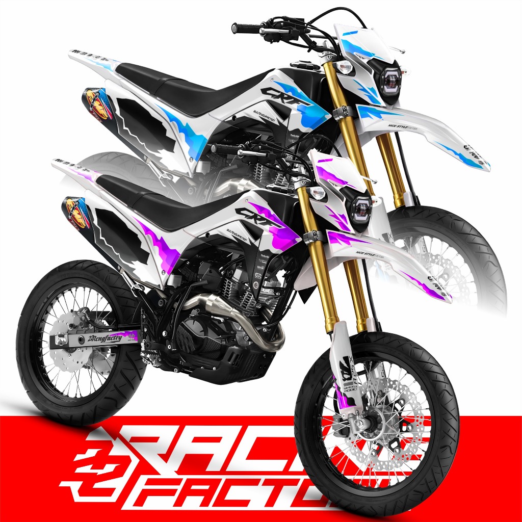Custom CRF FULLBODY Sticker DECAL Can Add Name/Number/SPONSOR | Shopee ...