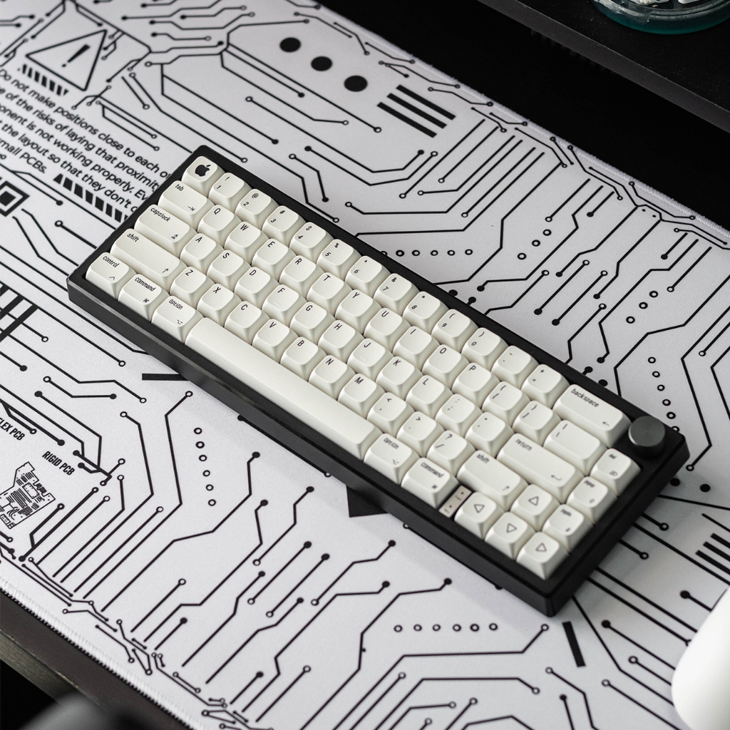 PUTIH Keycaps Keyboard Mechanical English Root Apple Mac Keycap White ...