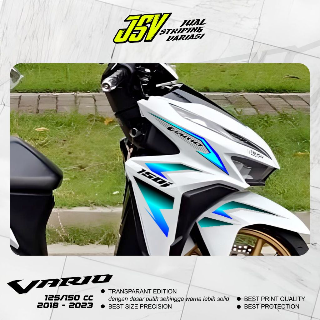 Striping Vario 2018 Uv Vatant Sticker Honda Vario 125 150 Variations ...