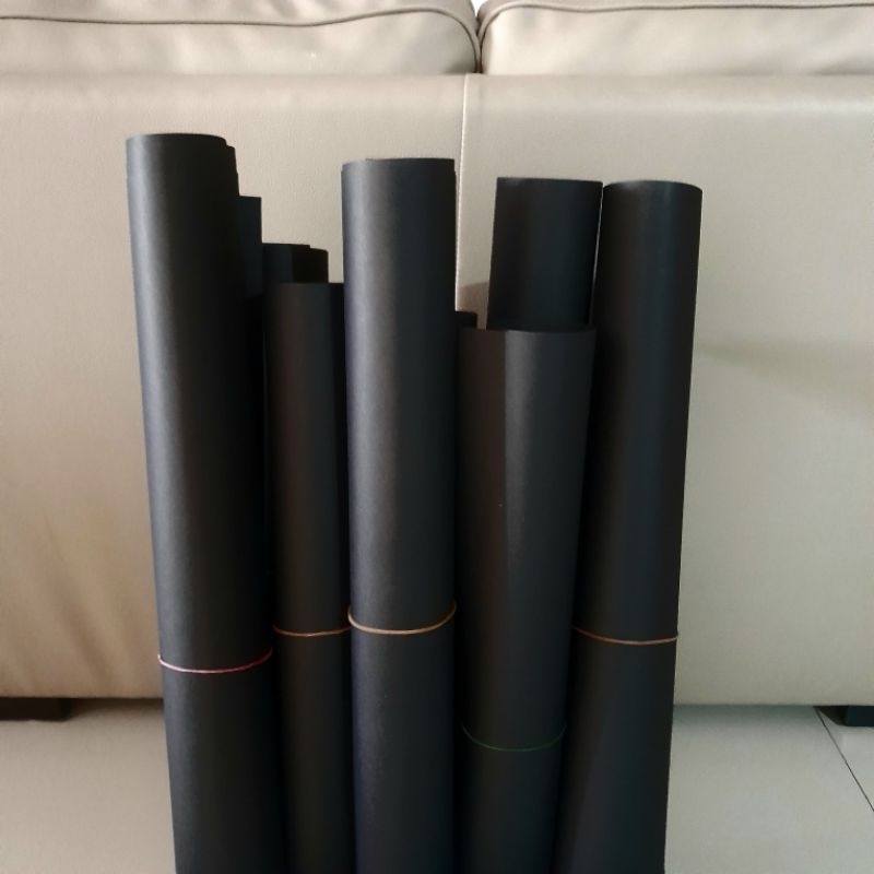 HITAM Black Manila Paper (10 sheets) | Shopee Philippines