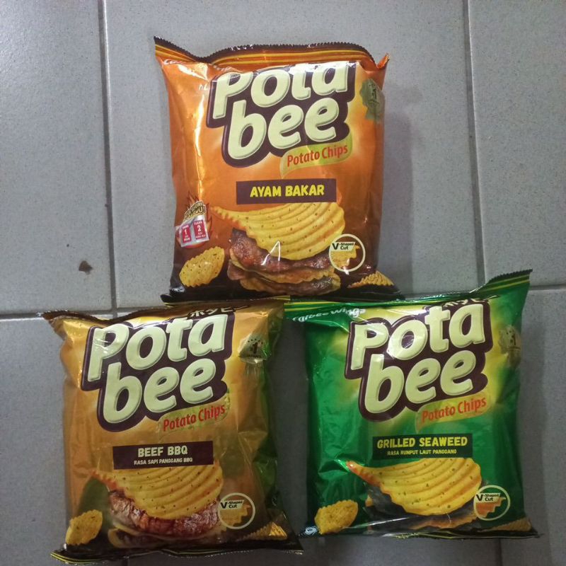 Potabee POTATO CHIPS 68GRAM | Shopee Philippines