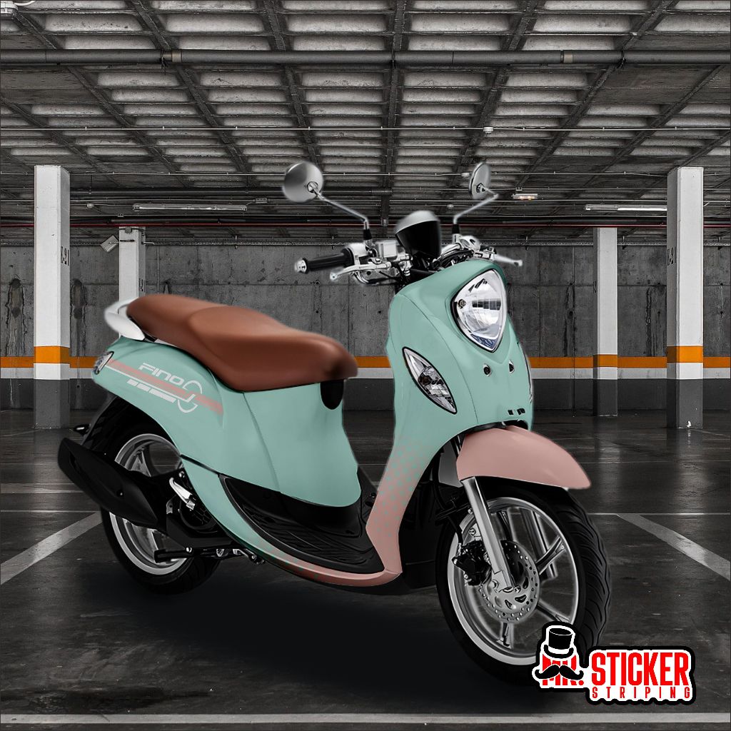 Yamaha Fino 125 fi Premium Grande Decal full body custom sticker free ...