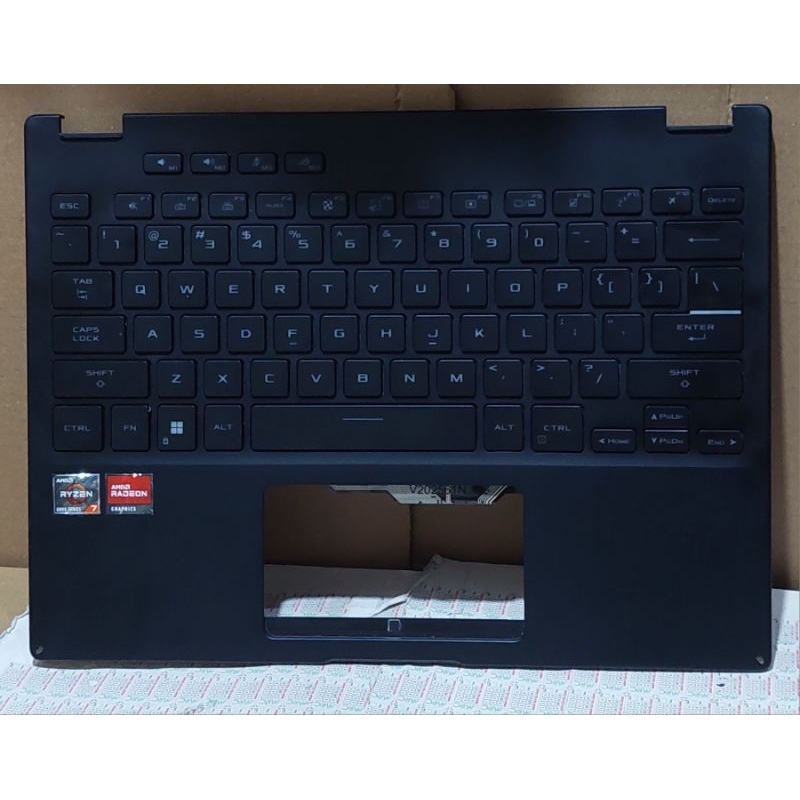 ROG Flow X13 GV301 series keyboard frame palmrest topcase casing ...