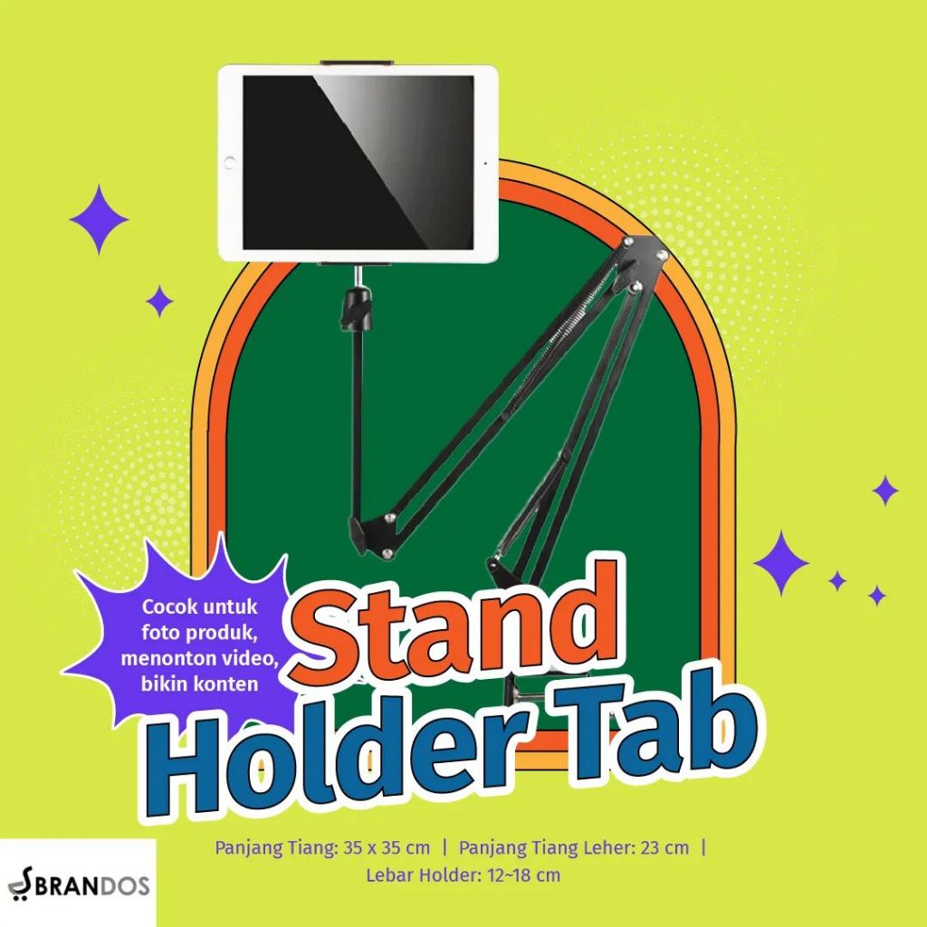 Lazypod Boom Arm Long Neck Pad Table Tablet Holder Stand SM-926 ...