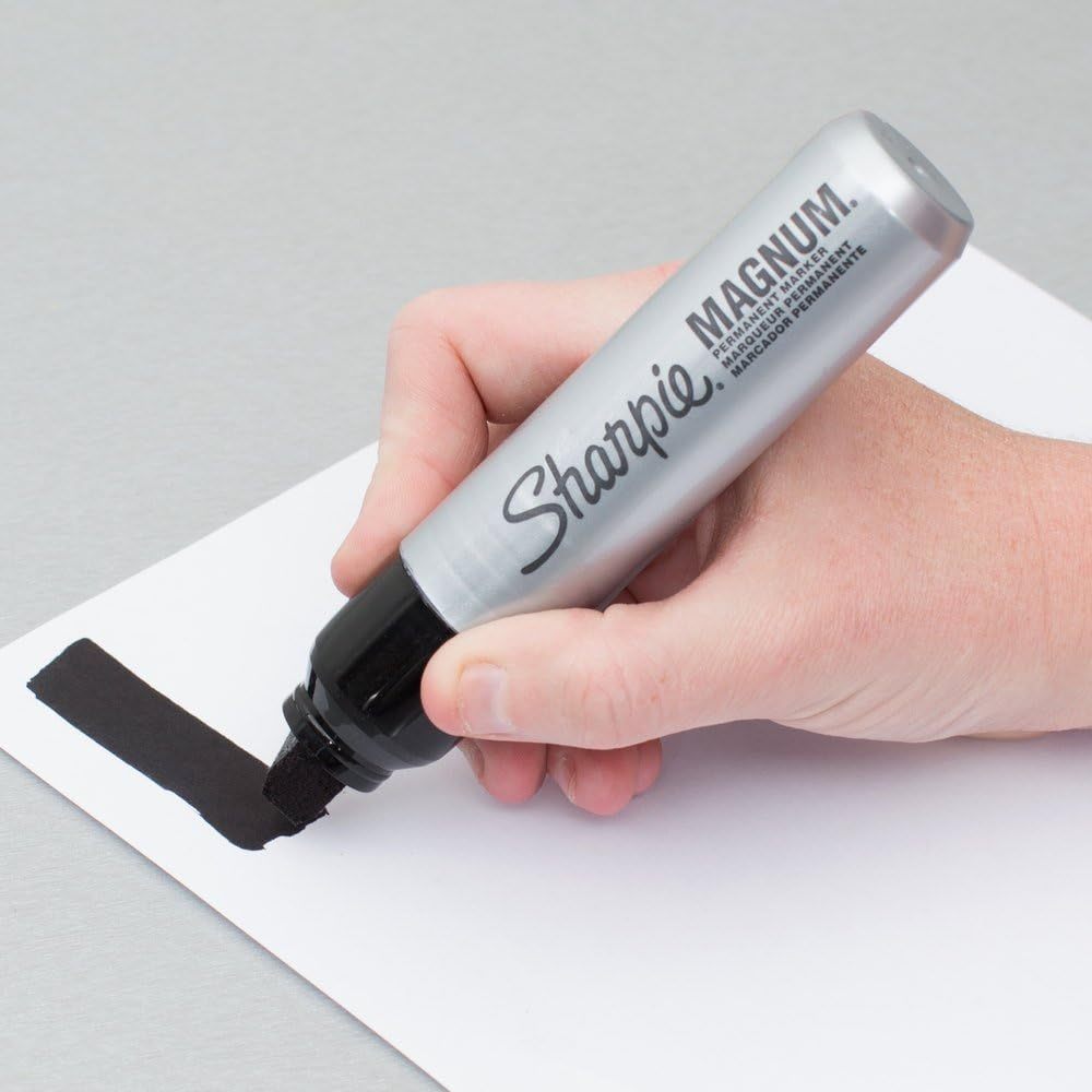 HITAM Sharpie Magnum Oversized XL Jumbo Super Big Permanent Markers ...