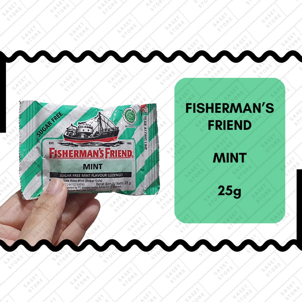 Fisherman's Friend Mint Candy 25g Sugar Free Sachet | Shopee Philippines