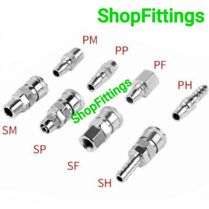 Kopler Kupler Air Cupler Quick Coupler SF SH SM SP PF PH PM PP 20 1⁄4 ...
