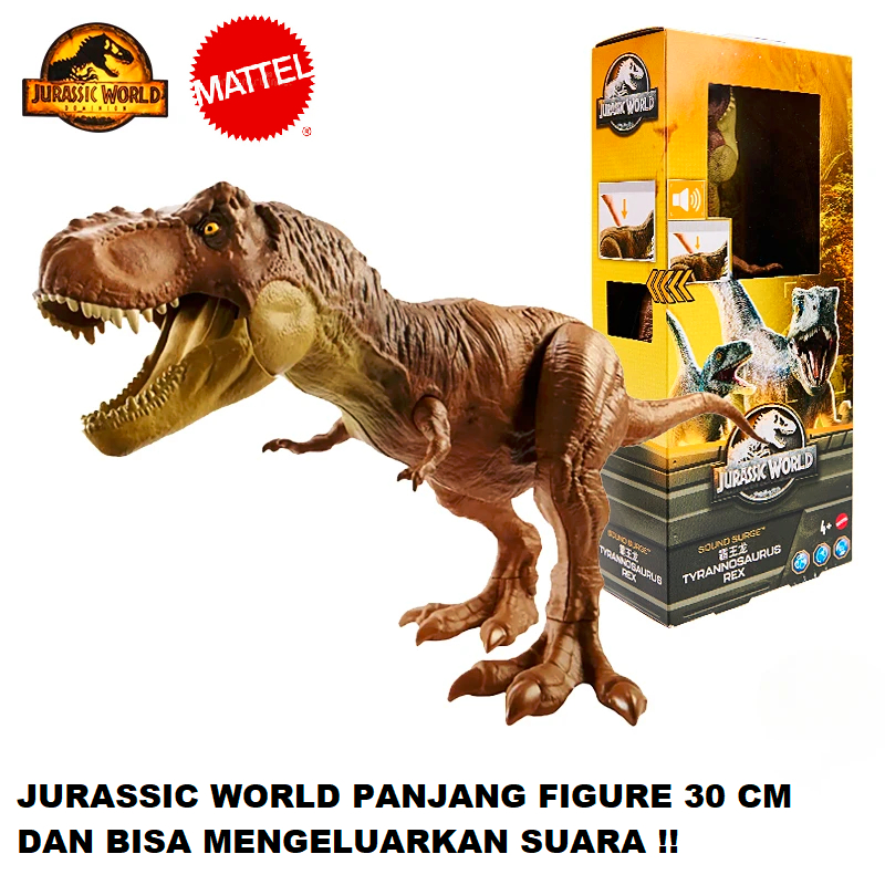 Jurassic World Tyrannosaurus Rex Indominus Rex Mattel Original Mattel ...