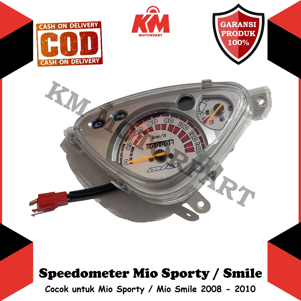 Speedometer Mio Sporty Mio Smile Carburetor Speedo Kilometer Assy ...