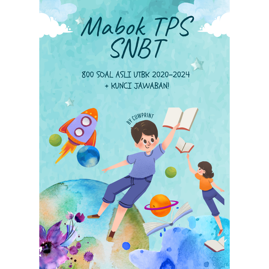 Tps UTBK MABOK BOOK 800 ORIGINAL UTBK QUESTIONS 2020-2024 (FOR SNBT ...