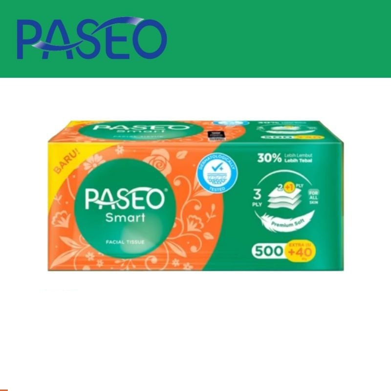 Ailin Paseo Tissue Smart 250 Sheets HALAL ORIGINAL/Tissue Paseo Facial ...
