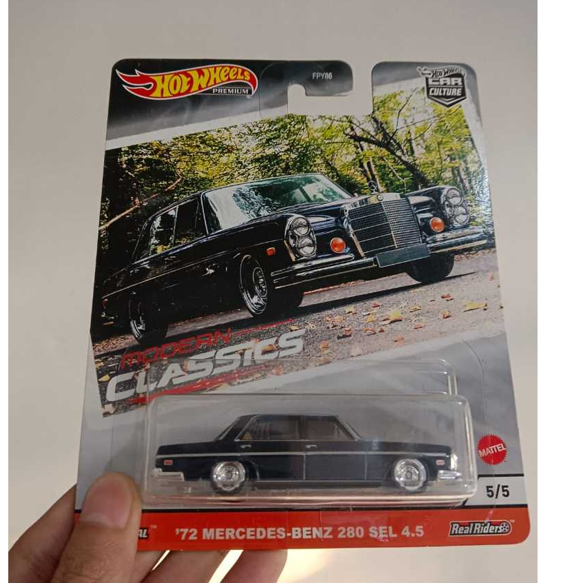 Hot Wheels Modern Classics 72 Mercedes Benz 280 Cells 4.5 Hotwheels Car ...