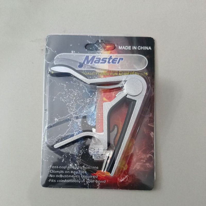 Iron Guitar Capo Acoustic Guitar Capo Electric Guitar Capo | Shopee ...