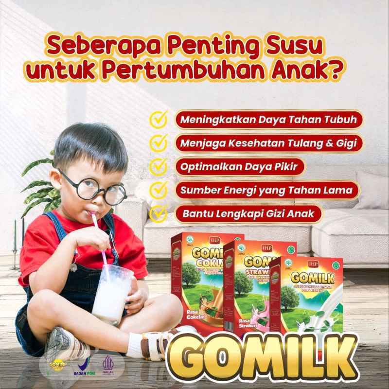 Children's Growth And Nutrition Enhancer Milk Go Milk 200 gr | Shopee ...