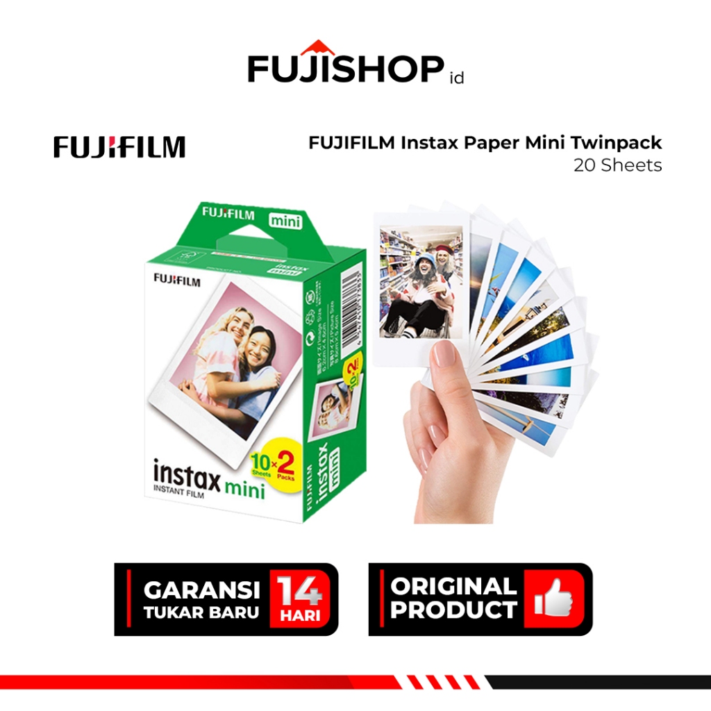 Fujifilm Instax mini Paper 10x2 Twinpack | Shopee Philippines