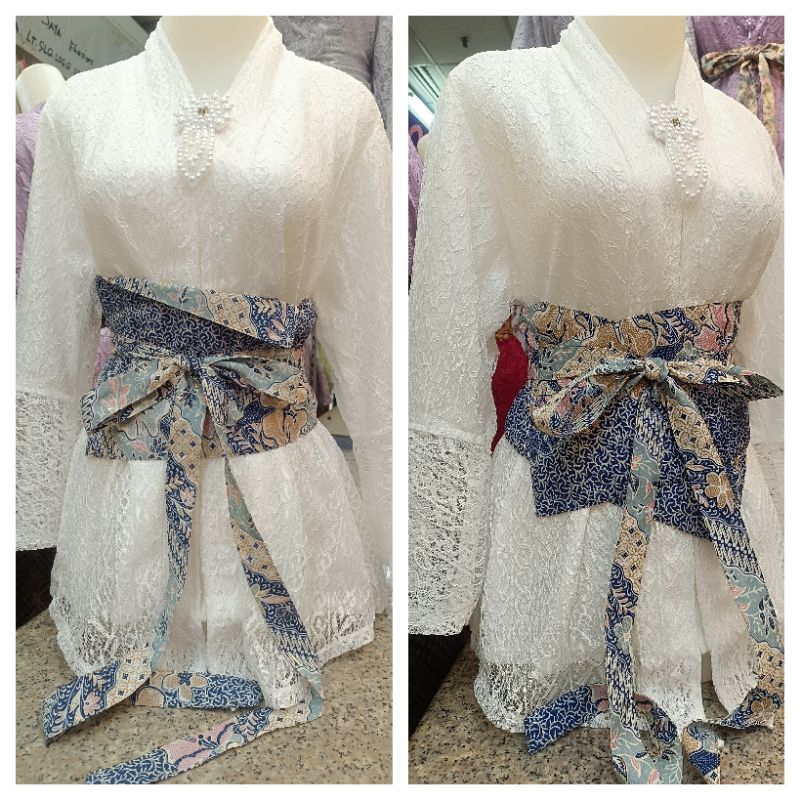 OBI SIMPLE MODERN BATIK MOTIF FABRIC BELT | Shopee Philippines