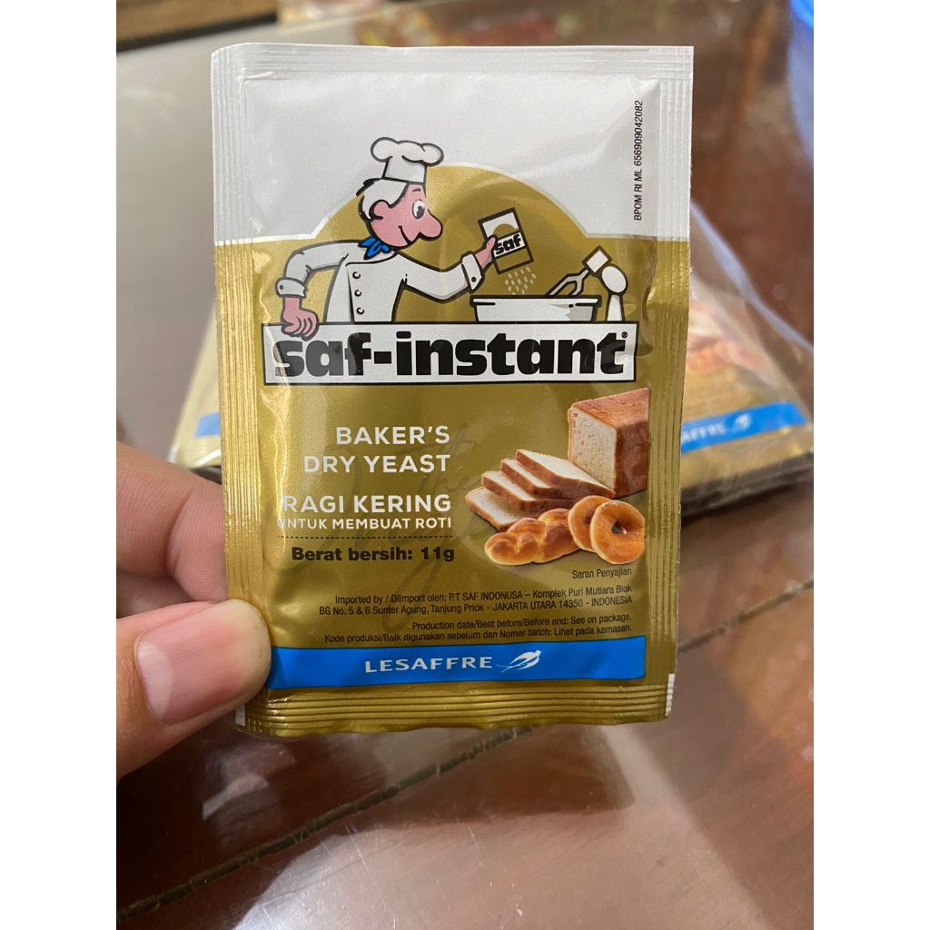 Dry Yeast Saf Instant Sachet @11gram | Shopee Philippines