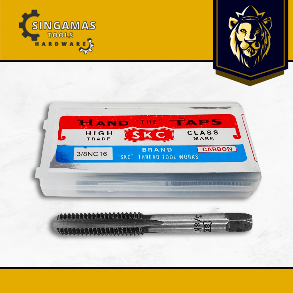 Skc Hand Taps Set 3pcs 3/8" x 16 - Tap Thread Drat Baut | Shopee ...