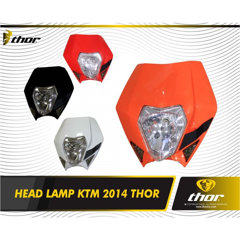 Ktm 2014 Thor Reflector Headlamp Headlamp Shell | Shopee Philippines