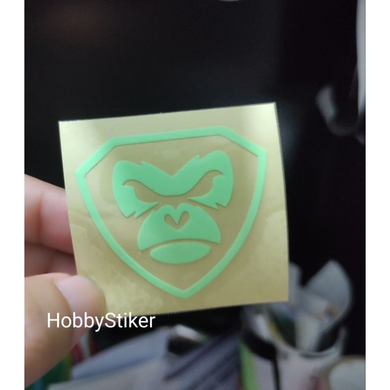 Custom axio pongo gaming glow in the dark stickers for pc laptop ...