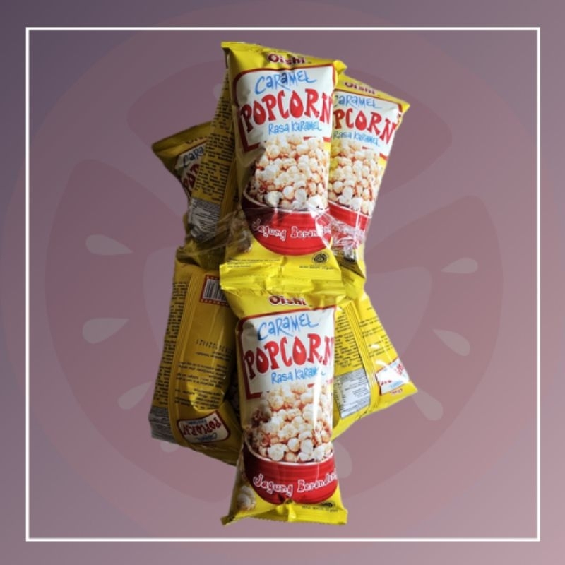 Oishi Popcorn Caramel Renteng 20gr x 10 | Shopee Philippines
